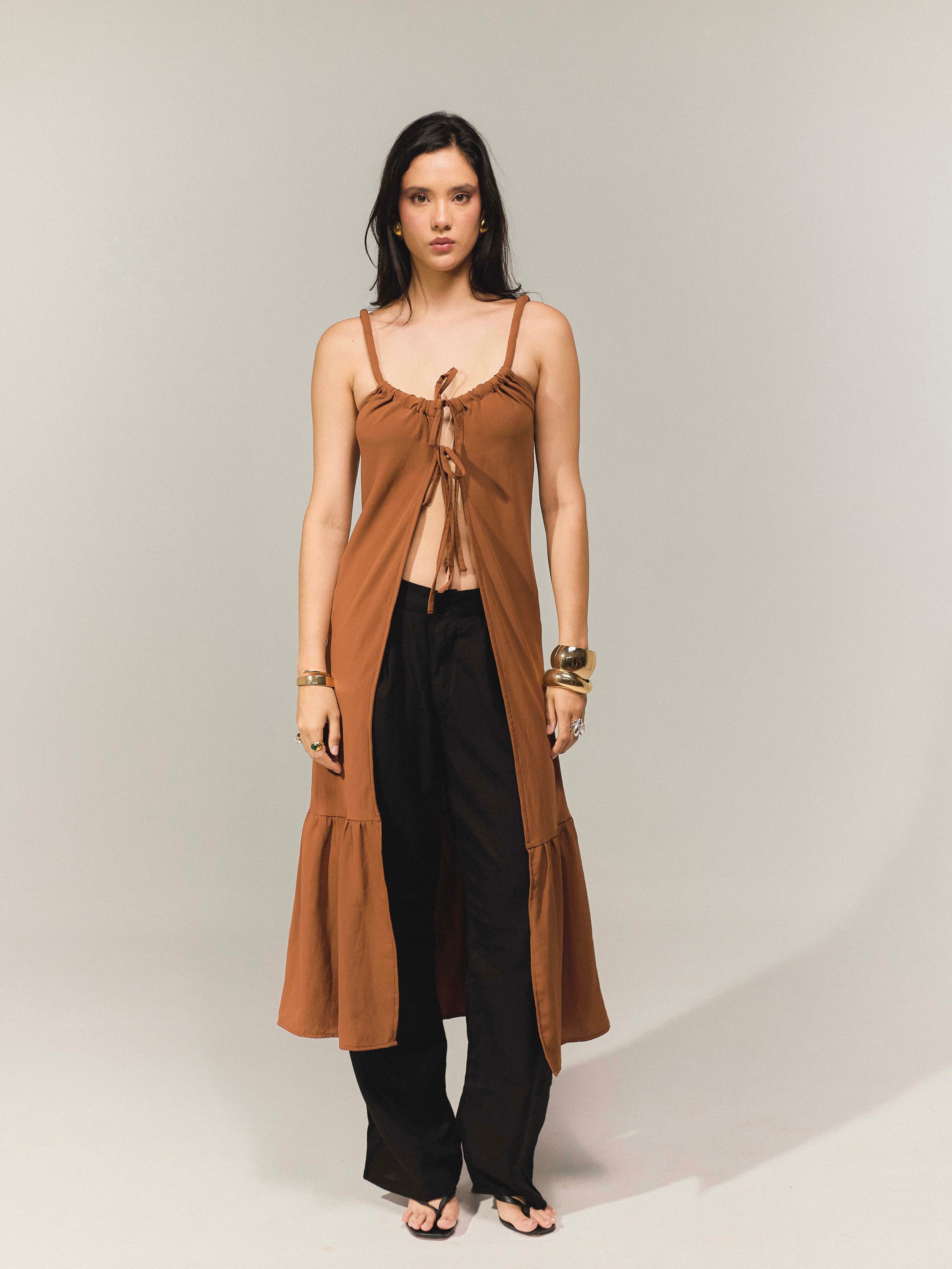 Blusón Brisas café – BOHOR