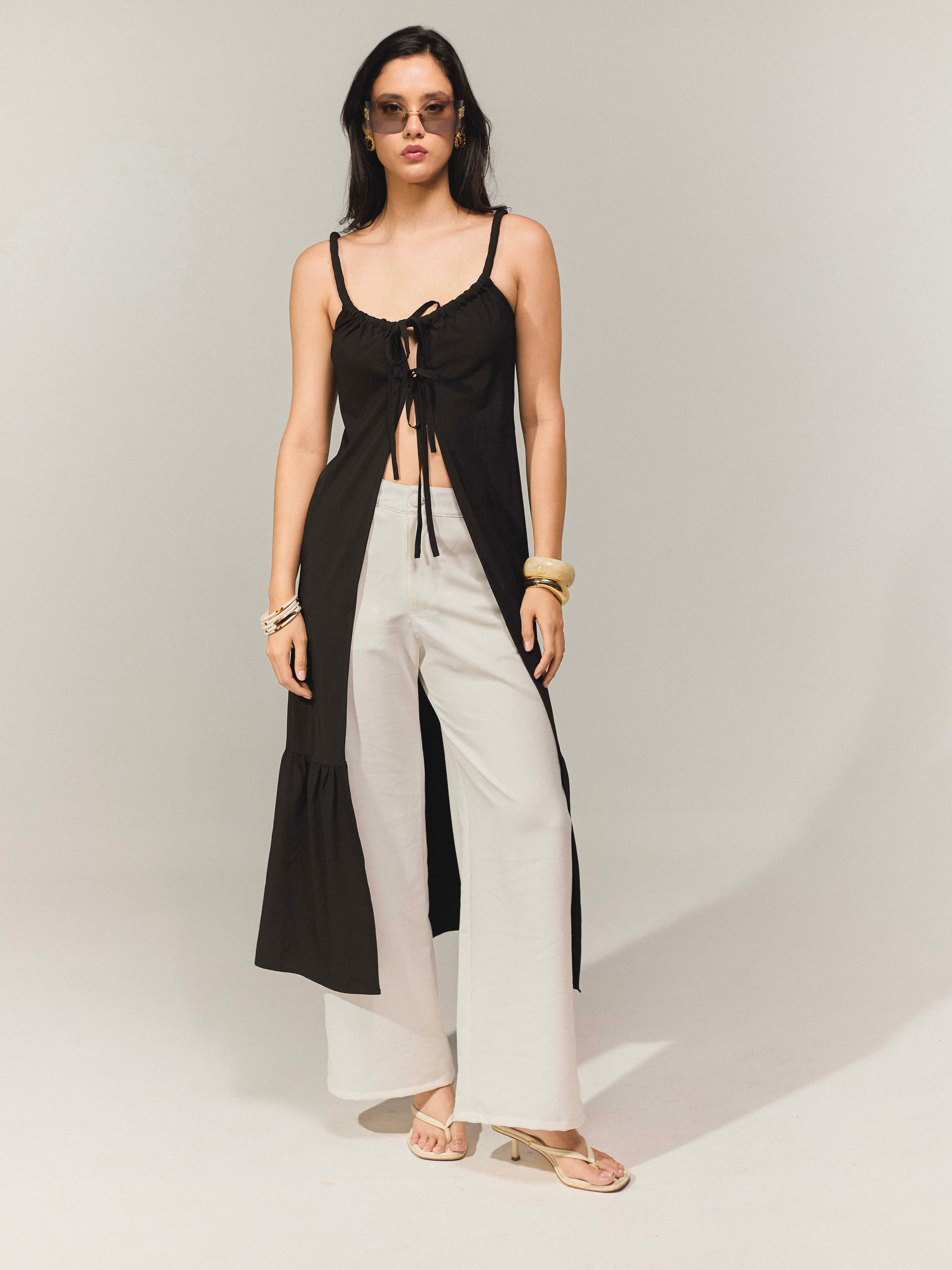 Blusón Brisas negro – BOHOR