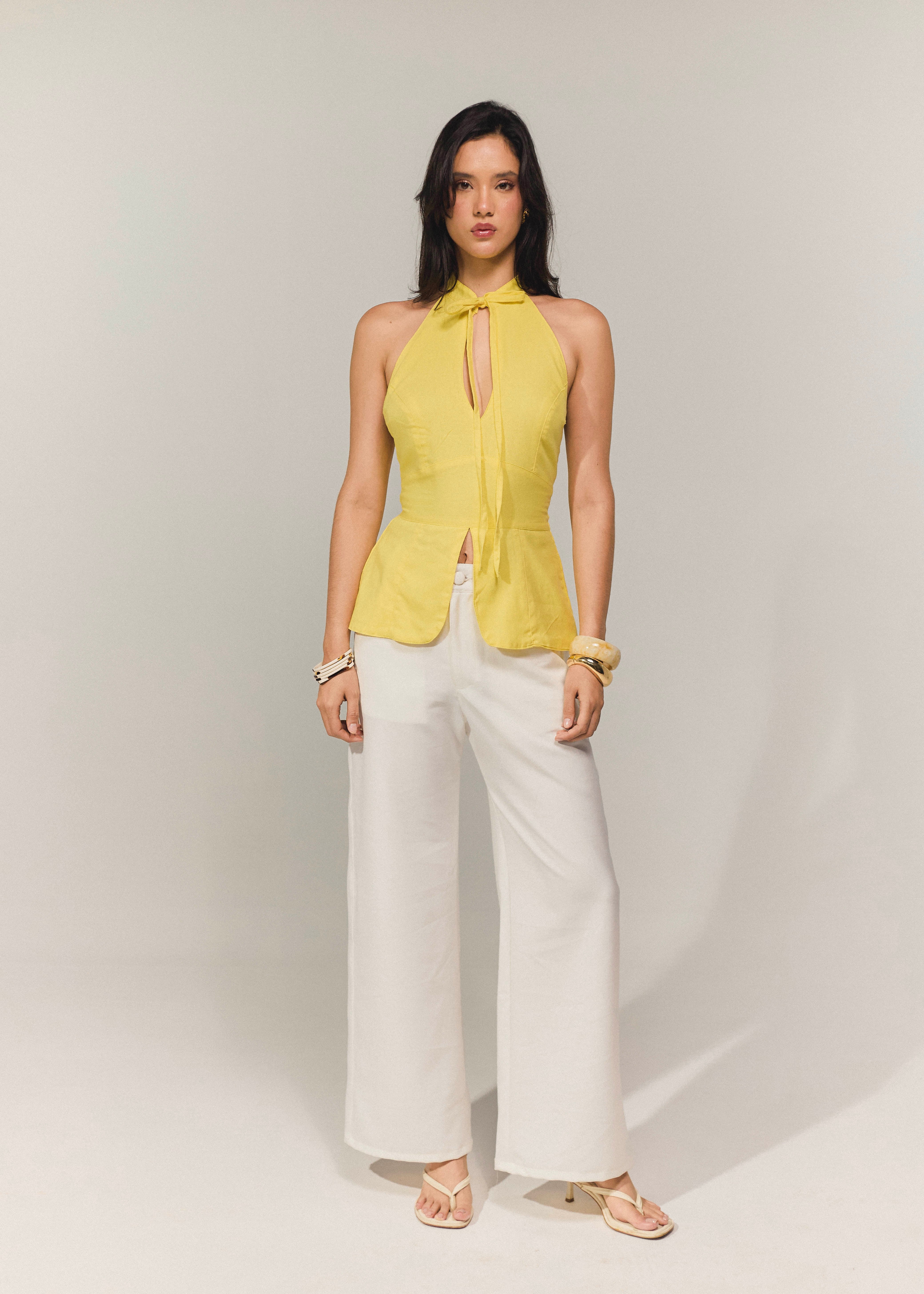 Blusa Marsella amarilla – BOHOR